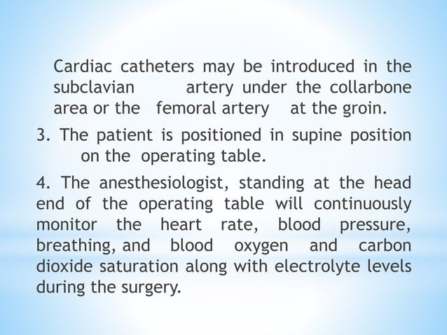 coronary artery bypass graft surgery CABG | PPTX