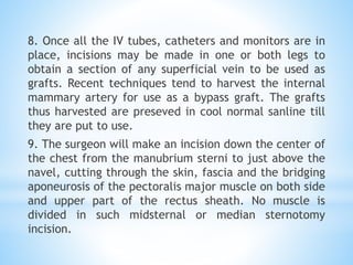coronary artery bypass graft surgery CABG | PPTX