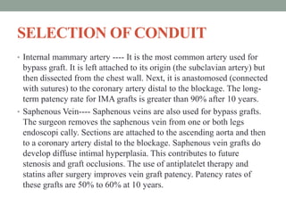 CORONARY ARTERY BYPASS GRATF ,,,,CARDIAC INTERVENTION ,,, | PPTX