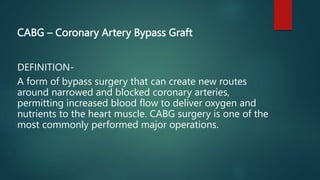 CABG | PPTX