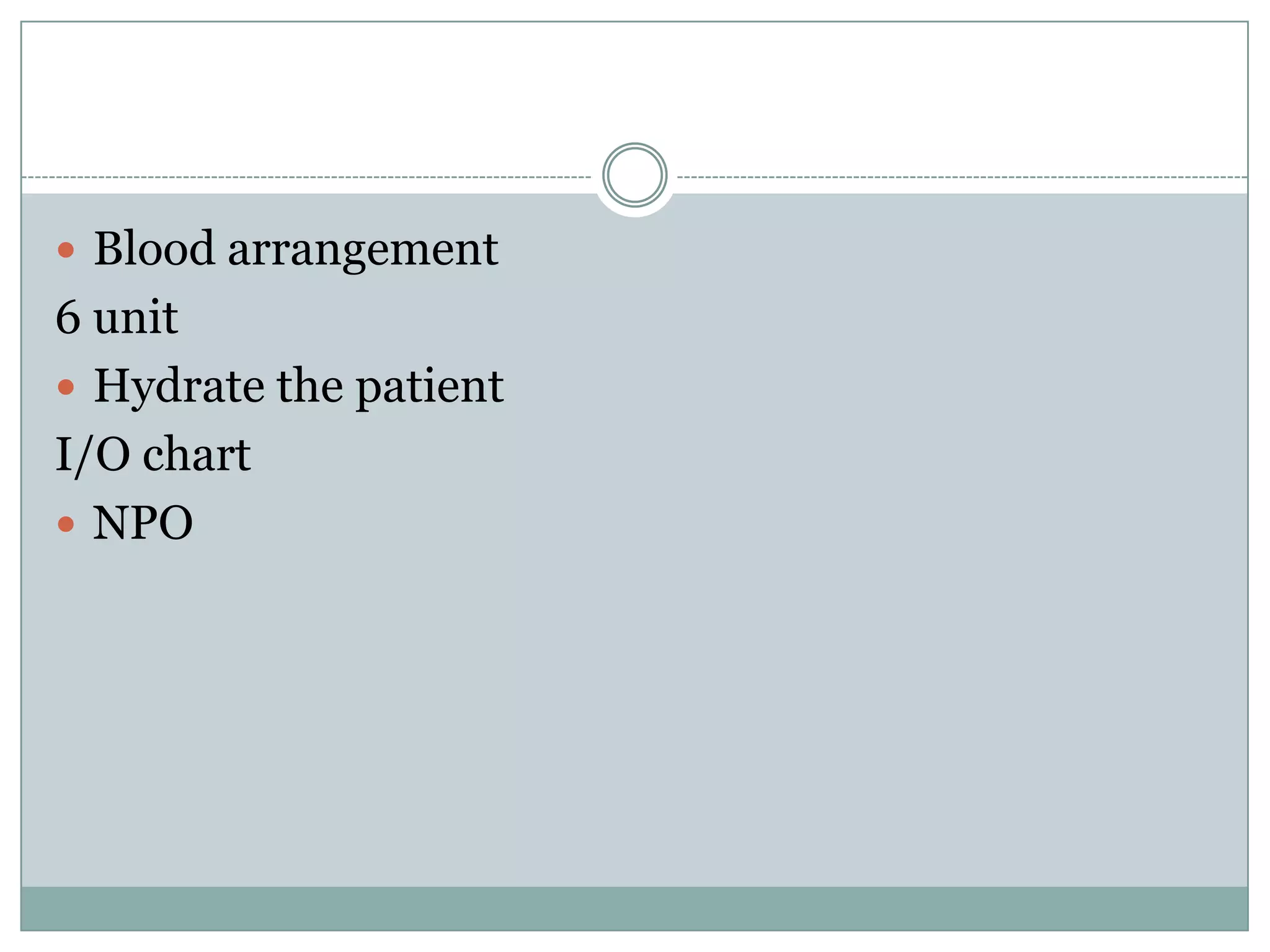 Cabg pre pre parations | PPTX
