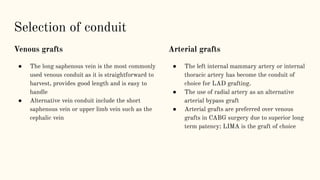Coronary artery bypass graft ( CABG ) presentation | PDF