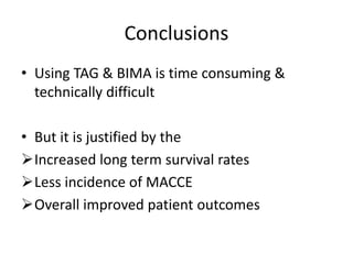 Cabg with lima rima | PPTX