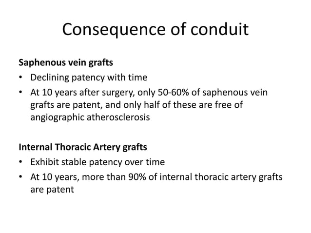 Cabg with lima rima | PPTX | Heart and Cardiovascular Diseases ...