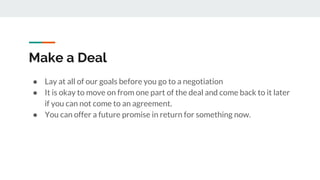 Strategic negotiation | PPTX