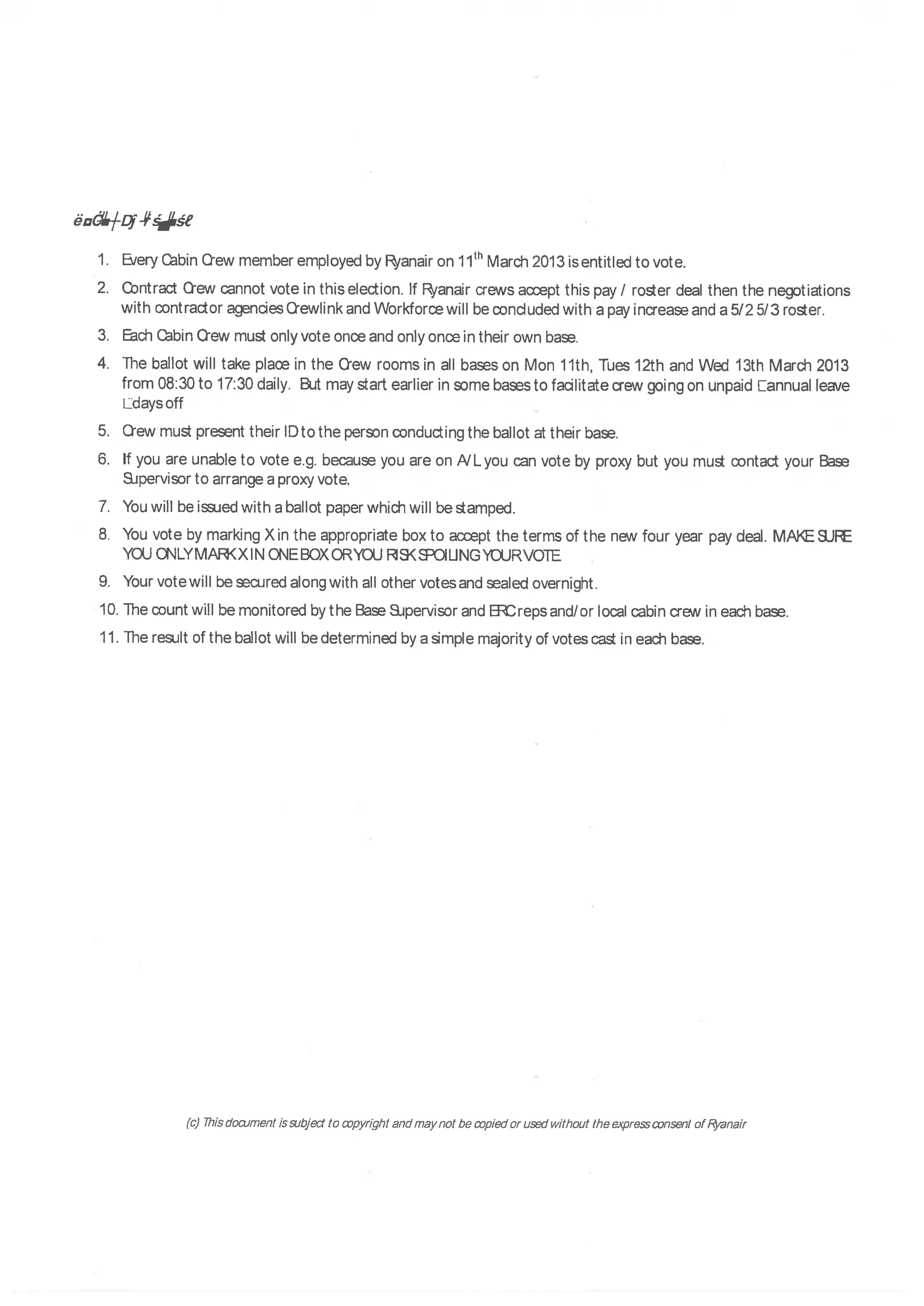 ryanair Cabin crew roster | PDF