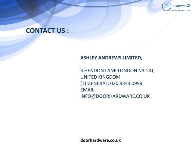 Cabinet Hardware- Cabinet Pulls | PPTX