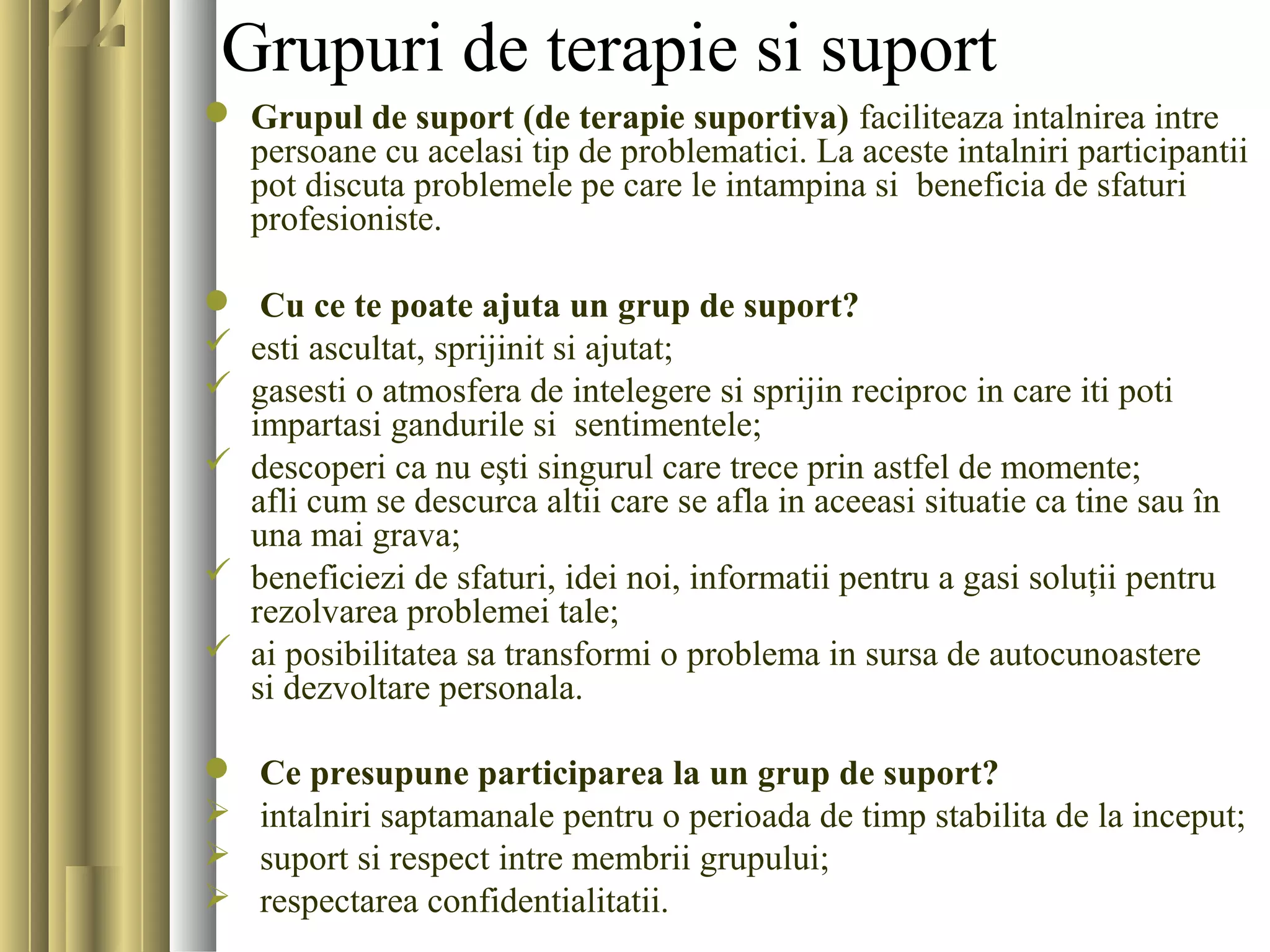 Cabinet individual de psihologie | PPT