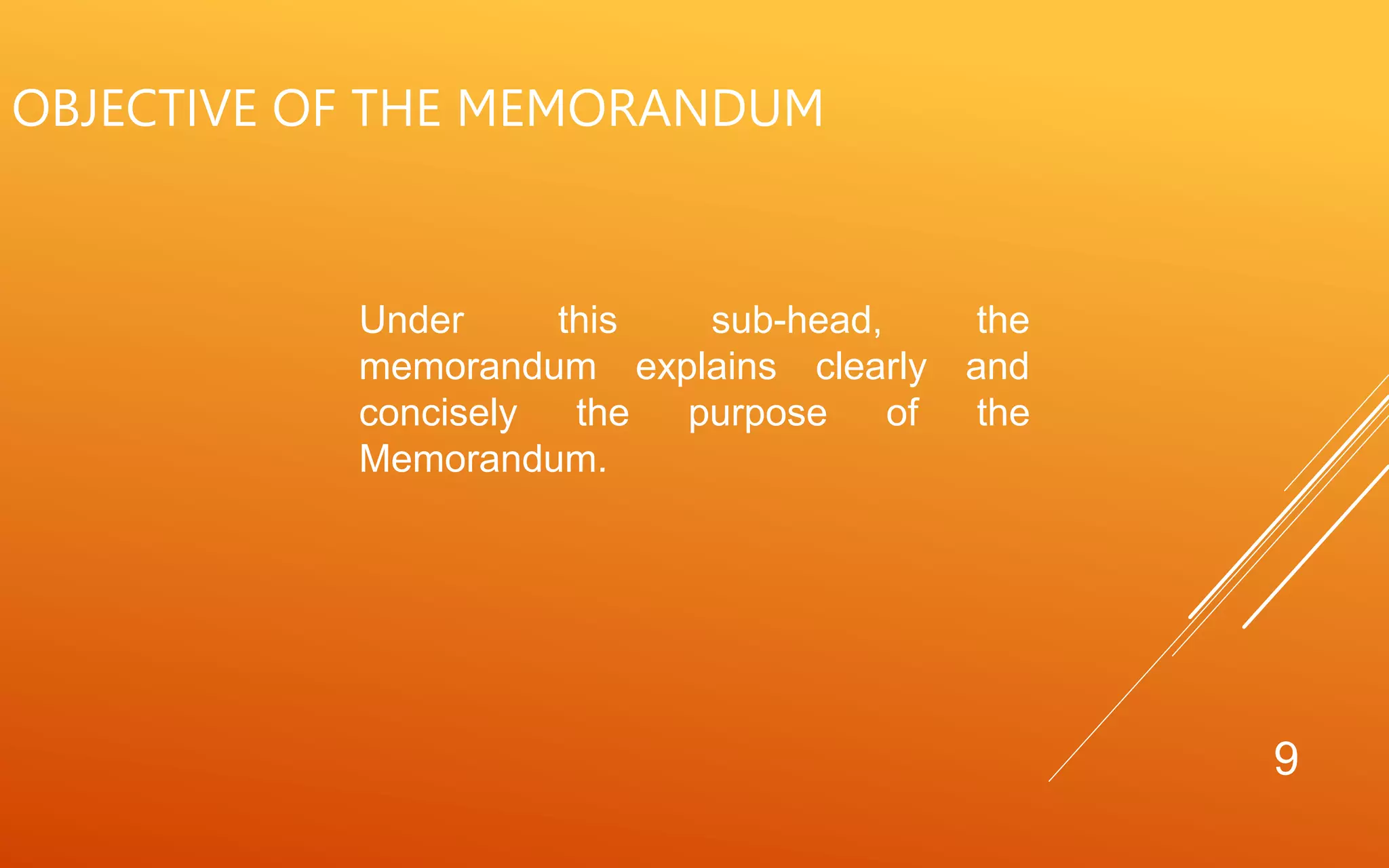 HOW CABINET MEMORANDUM IS WRITTEN AT THE WORKPLACE .ppt