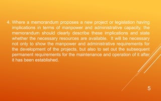 HOW CABINET MEMORANDUM IS WRITTEN AT THE WORKPLACE .ppt