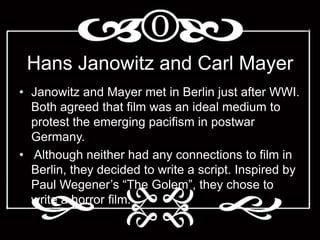 The Cabinet of Dr. Caligari | PPTX