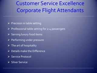 Cabin Safety and Service Procedures | PPTX