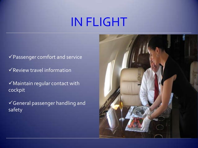 Cabin Safety and Service Procedures | PPTX