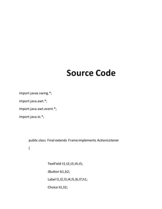 Cab invoice/cab Bill Genrater | DOCX