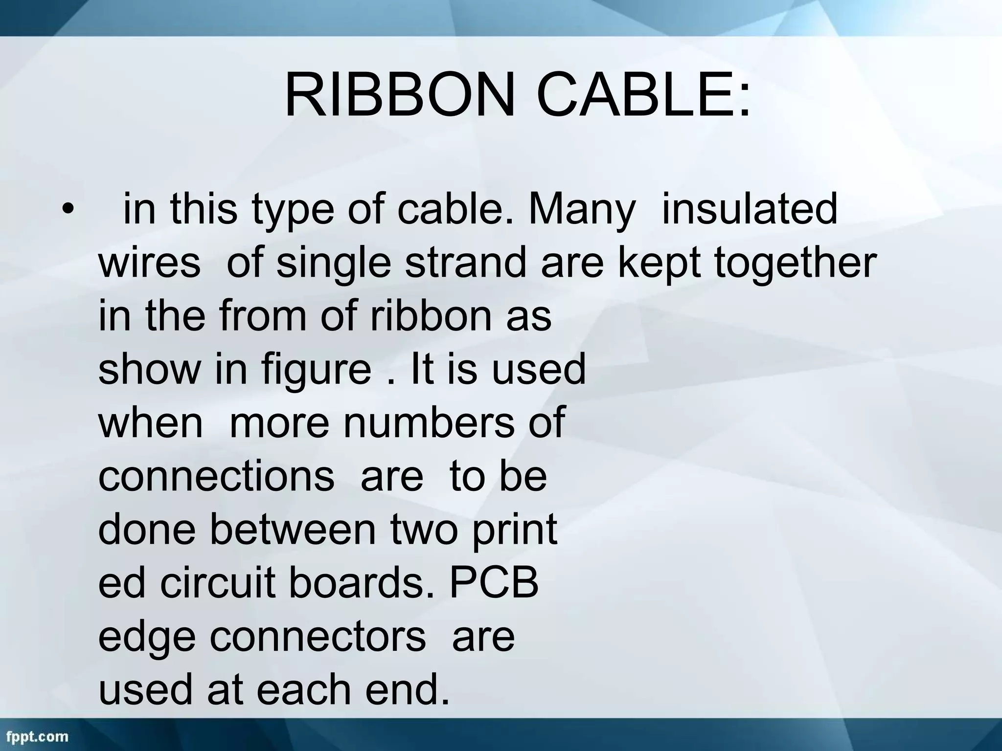 Cable | PPTX