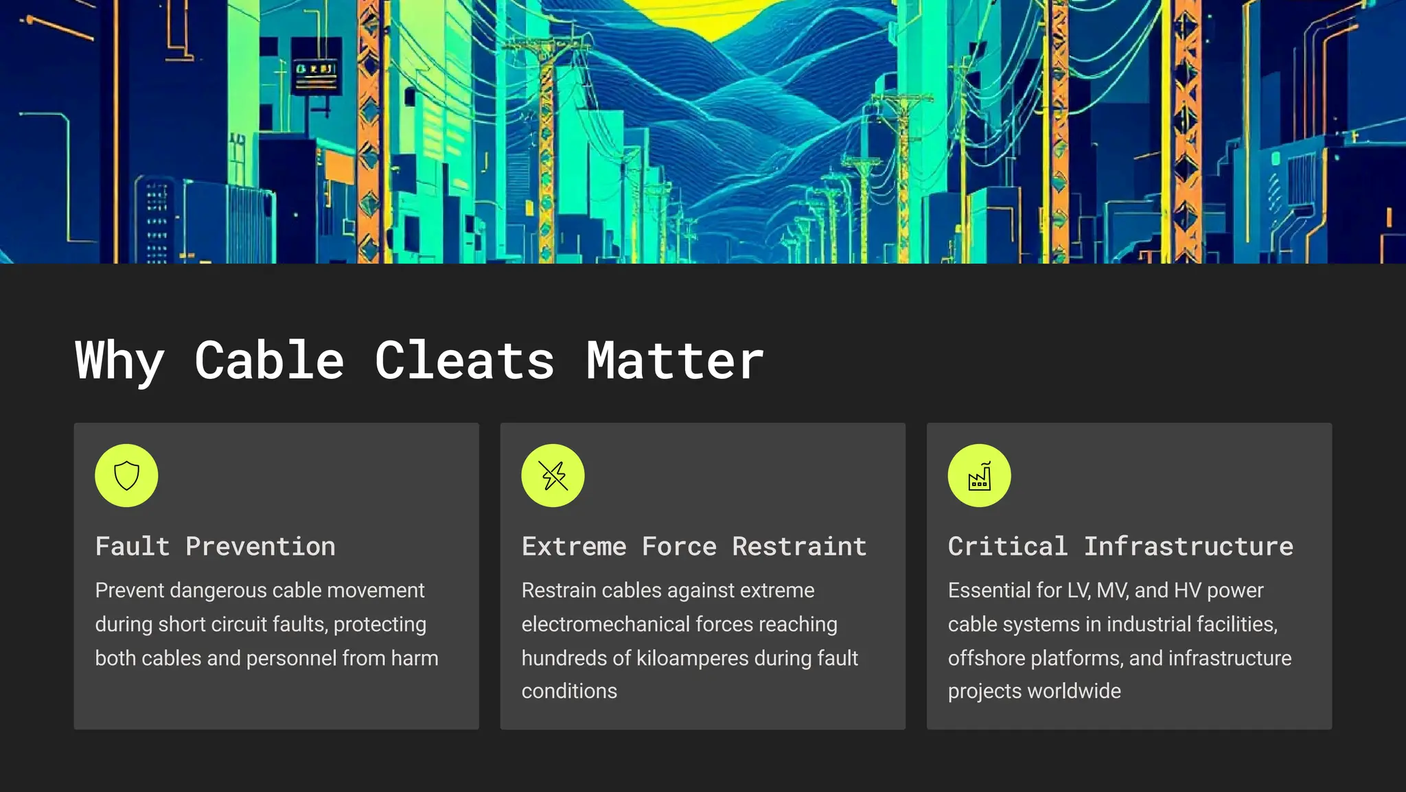 Cable-Cleats-Essential-Protection-for-Power-Cables | PDF