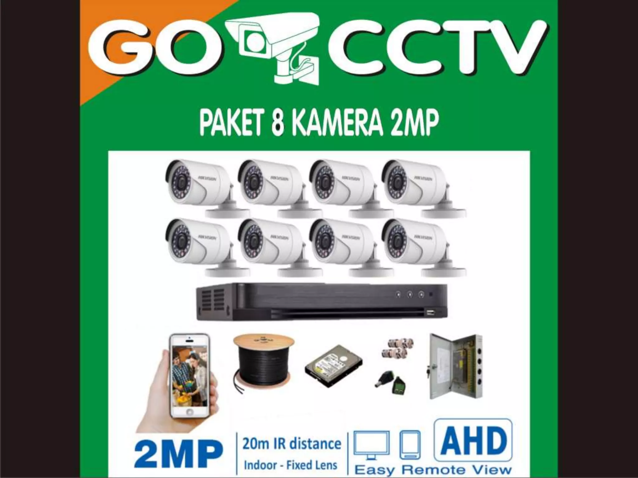 Paket Kamera CCTV Kabel | PPSX