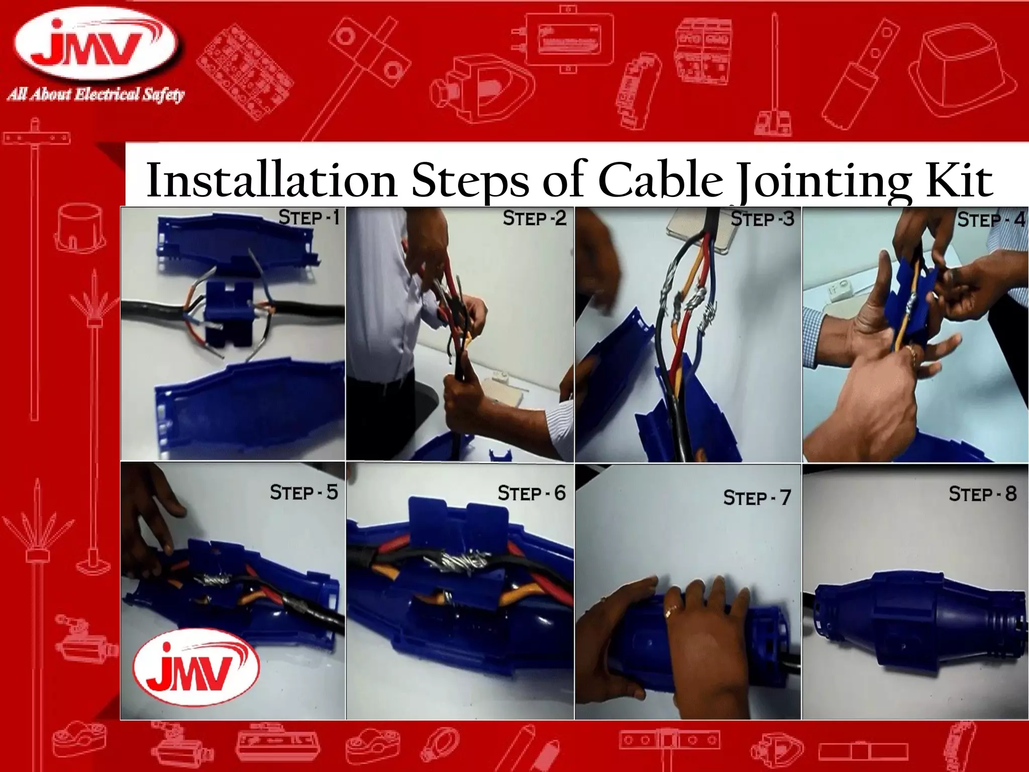 Installation Steps of Cable Jointing Kit | PPT