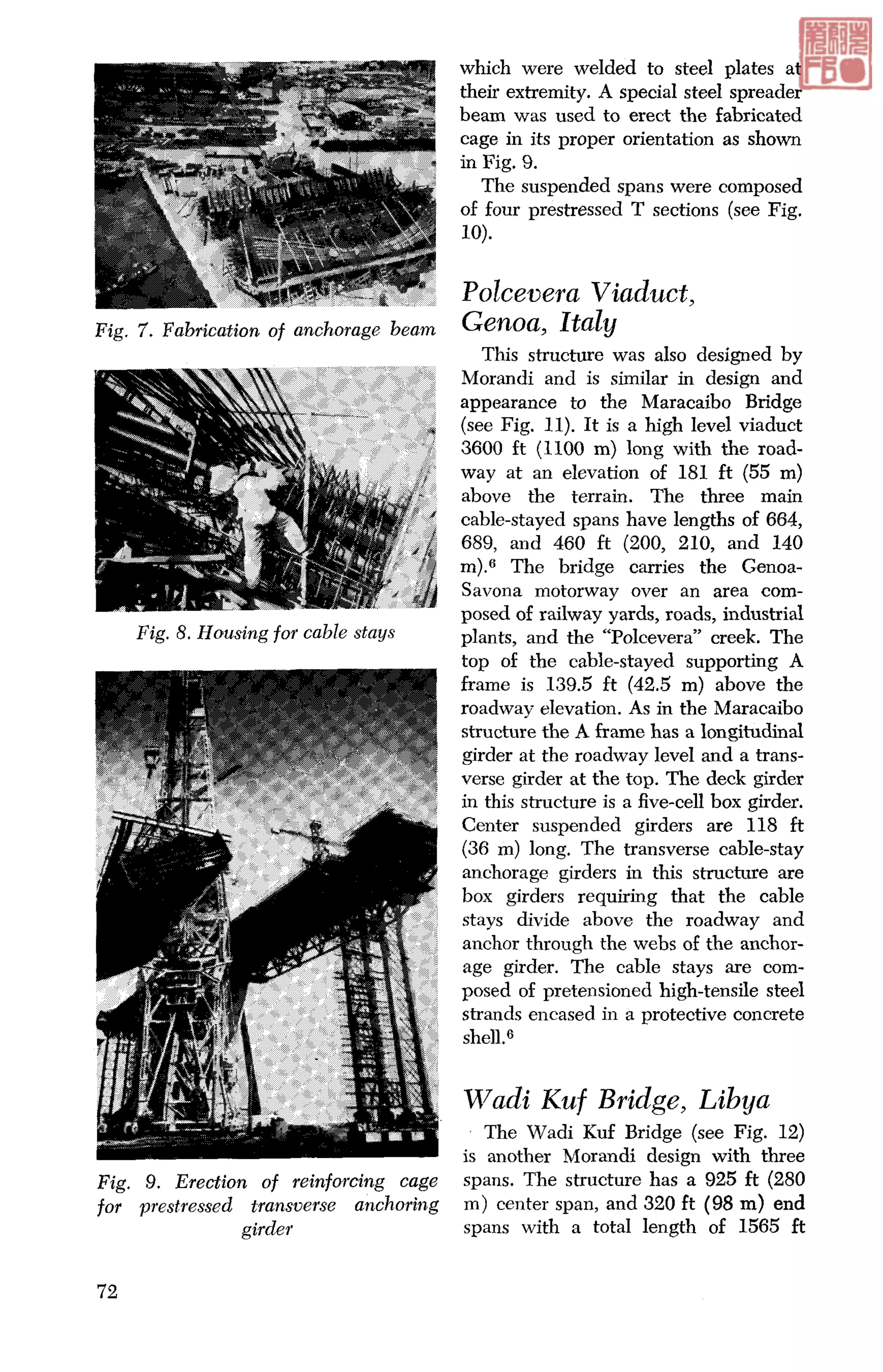 Cable stayed bridges of prestressed concrete. | PDF