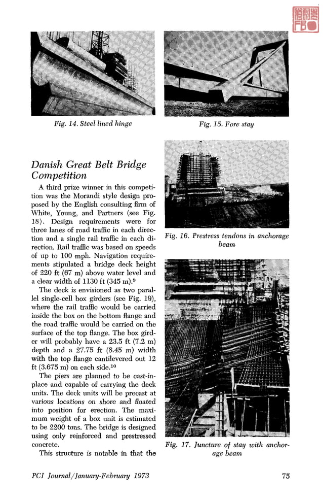 Cable stayed bridges of prestressed concrete. | PDF