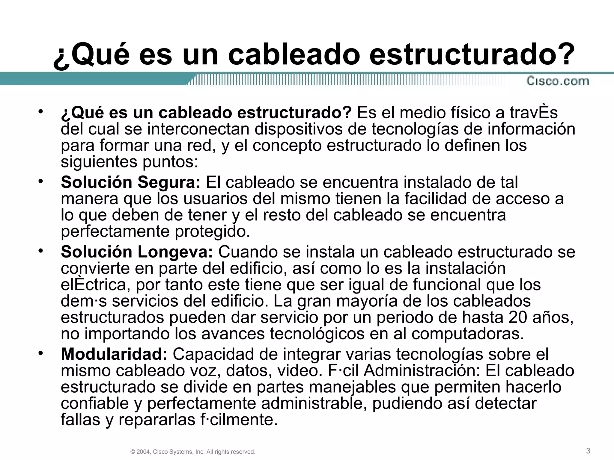 Cableado Estructurado | PPT