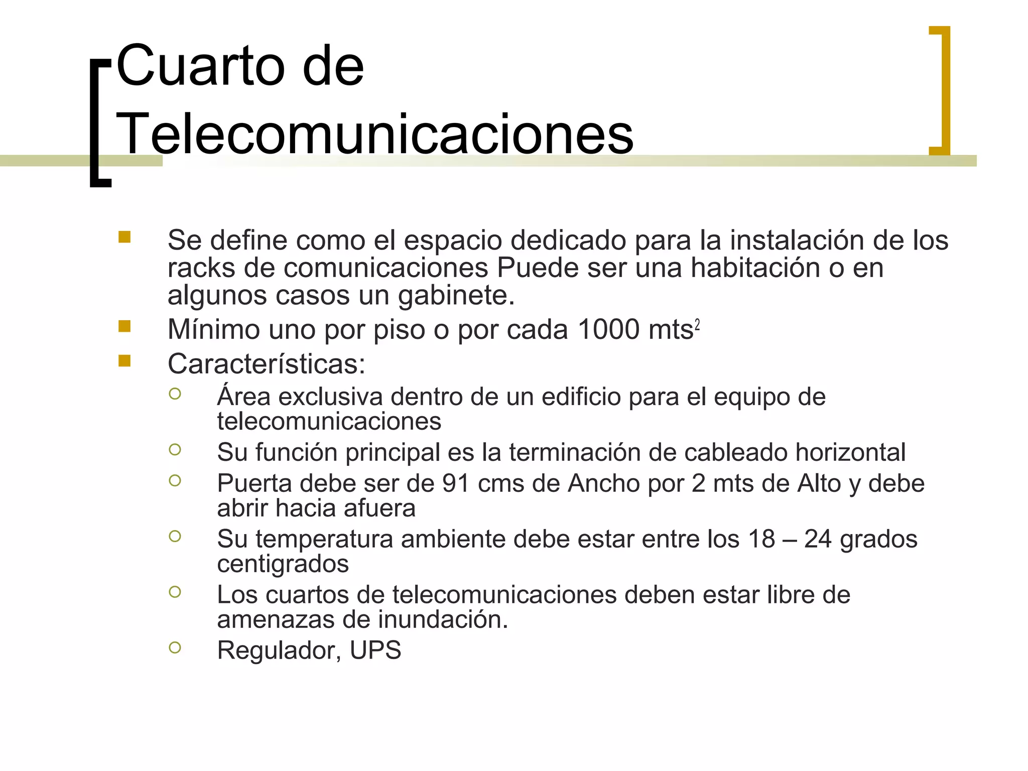 Cableado estructurado | PPT