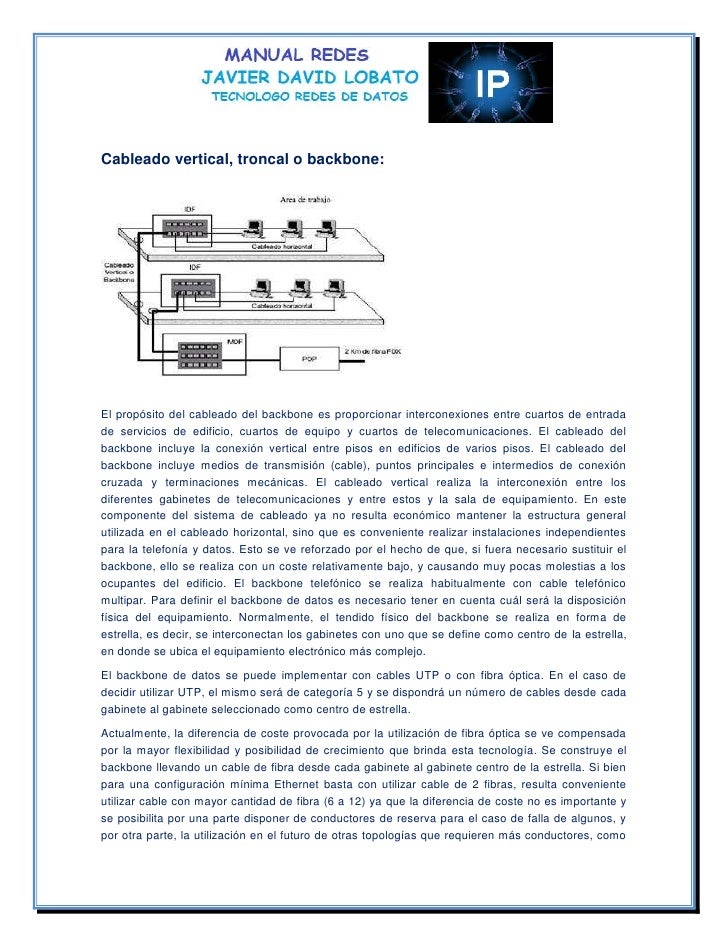 EL CABLEADO ESTRUCTURADO DE UNA RED