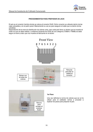 Cableado Estructurado V 0 | PDF