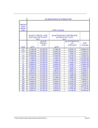 Cable ampacity calculations iec | PDF