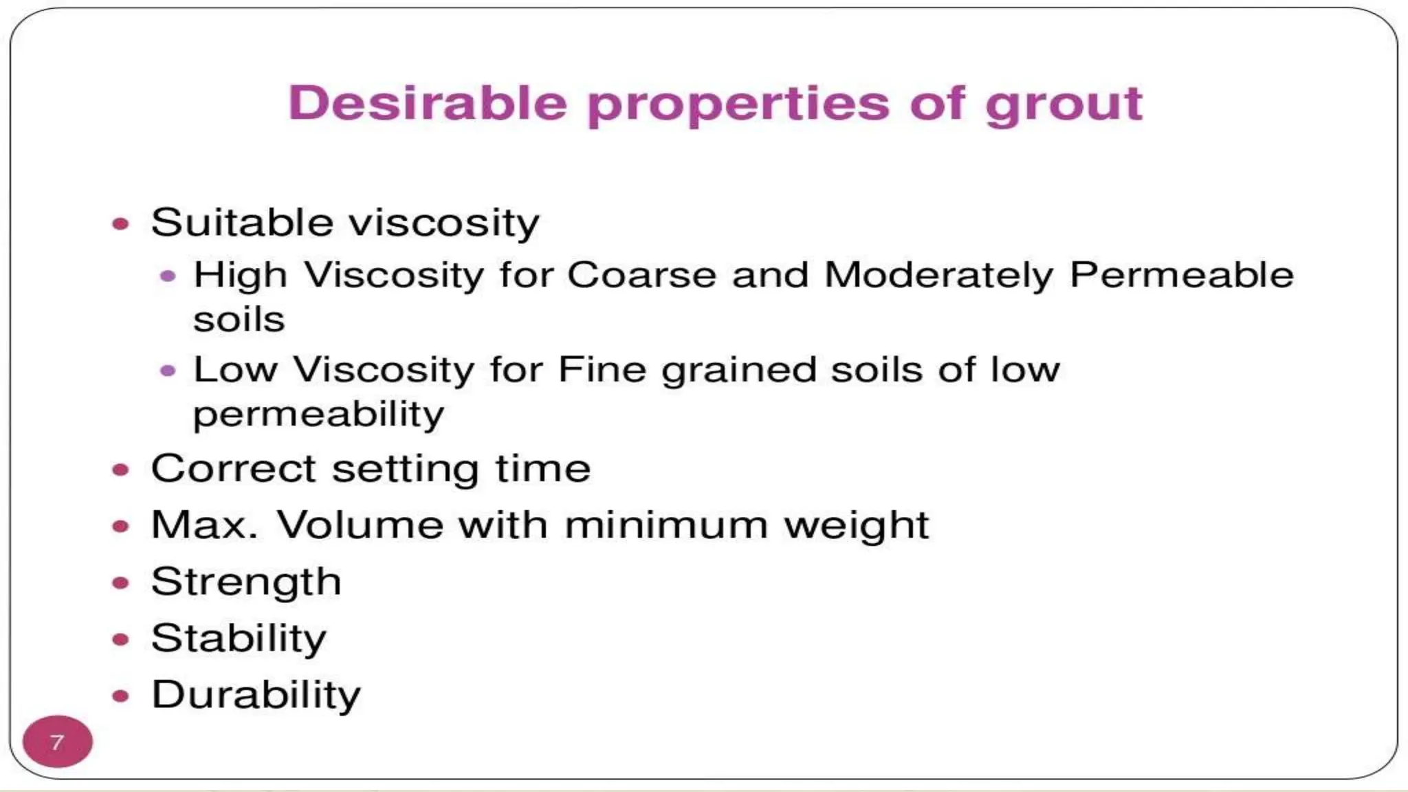 Cable anchoring and grouting for cable tensioning | PPTX