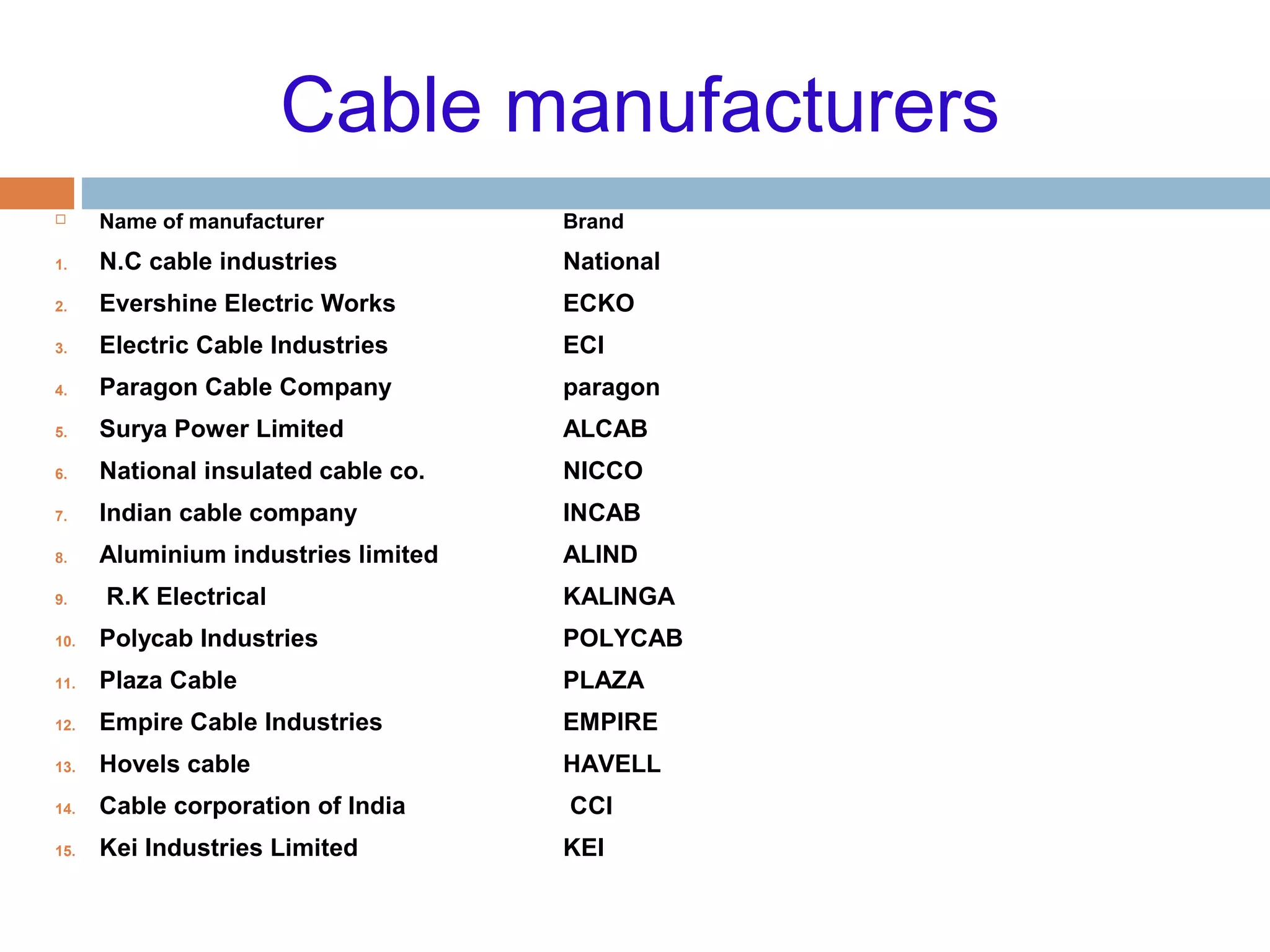 Cable and laying | PPT