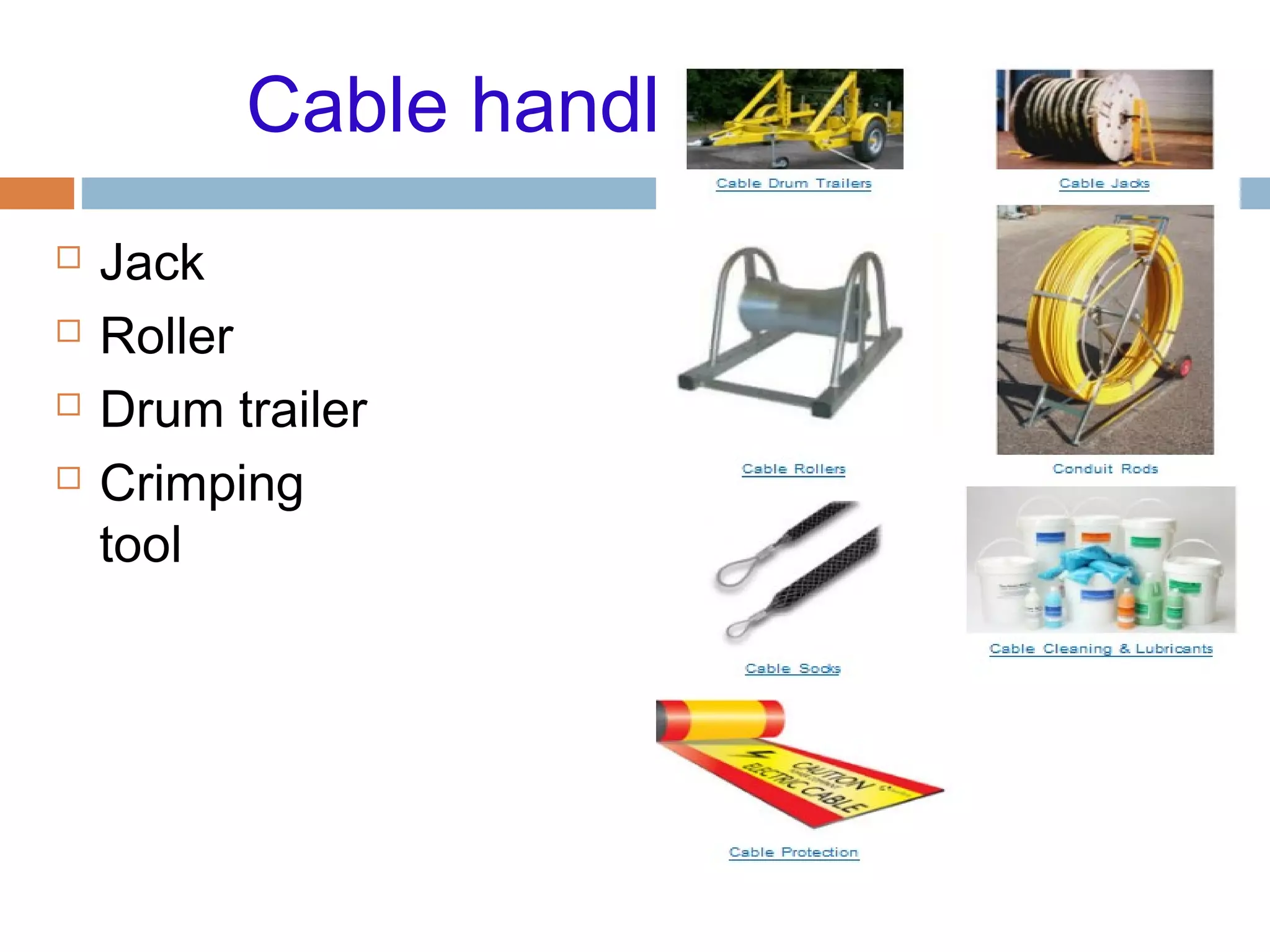 Cable and laying | PPT