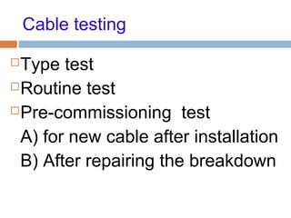Cable and laying | PPT