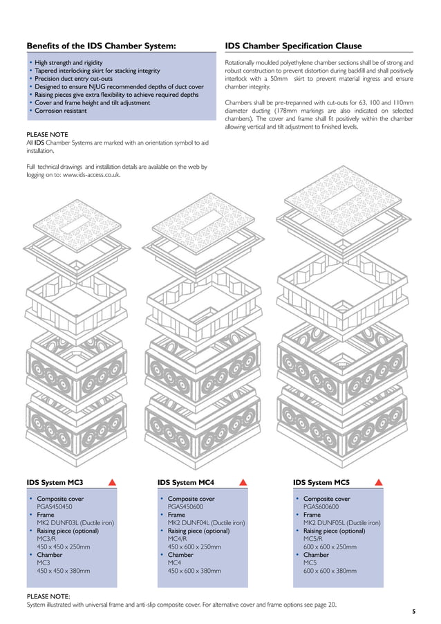 Cable Chambers (Pits) - Type A Concrete Cable Chamber, 1300x850mm | PDF