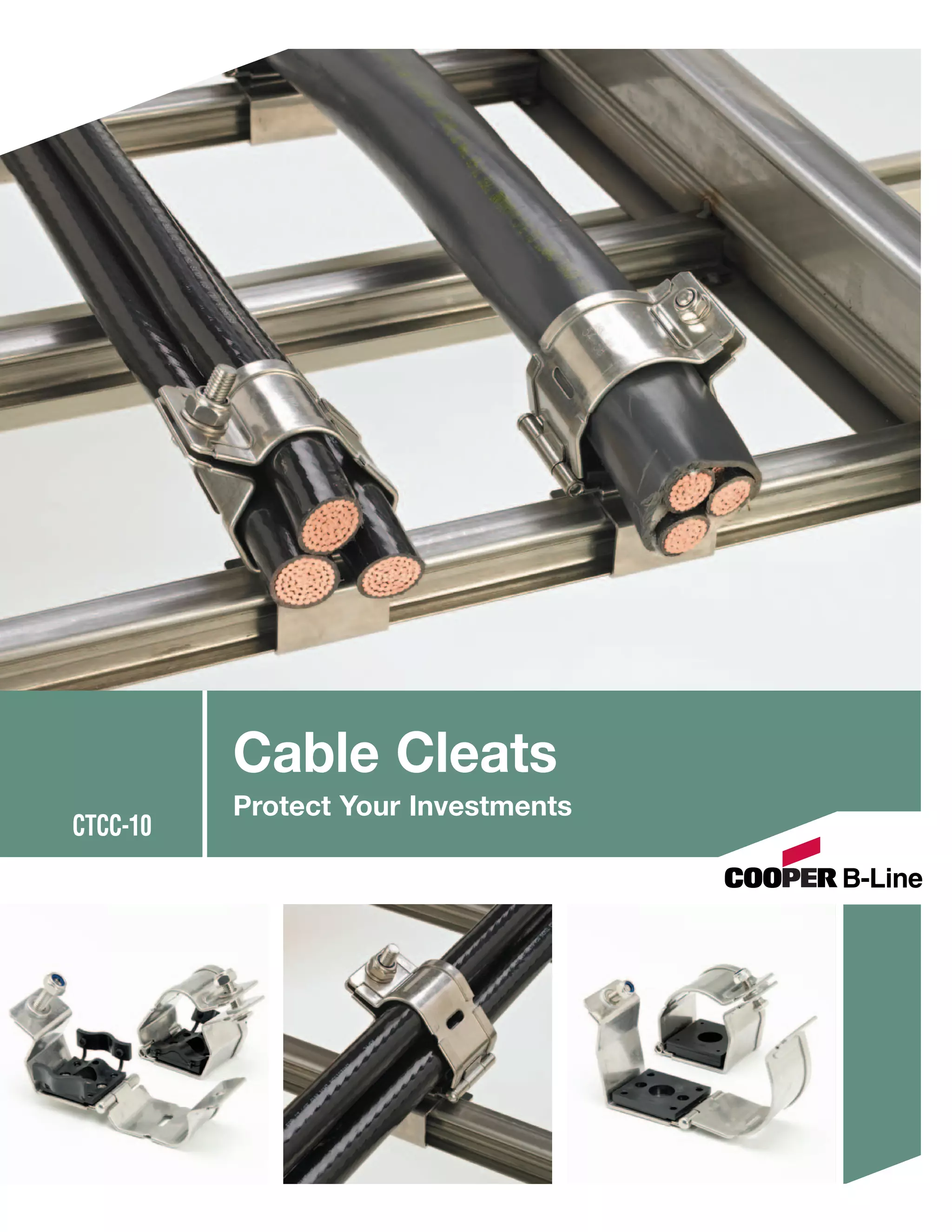 Cable Cleats Catalog Cooper B Line | PDF