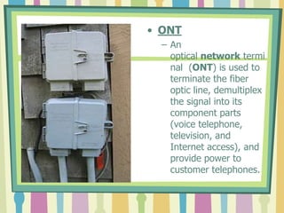 Cable connection (Dial-up, FTTH, DSL) | PPTX | Computer Networking | Computing