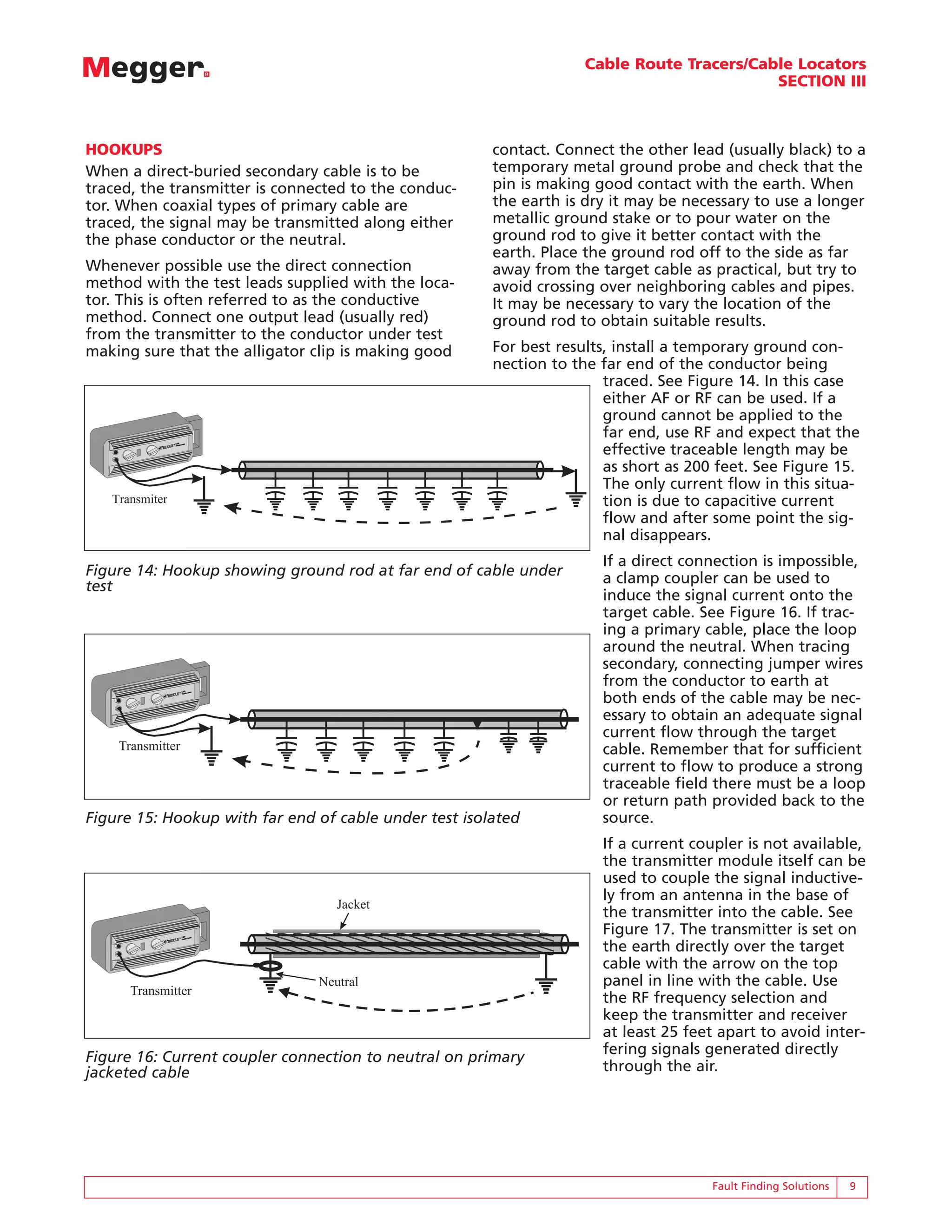 Cable Fault Location | PDF