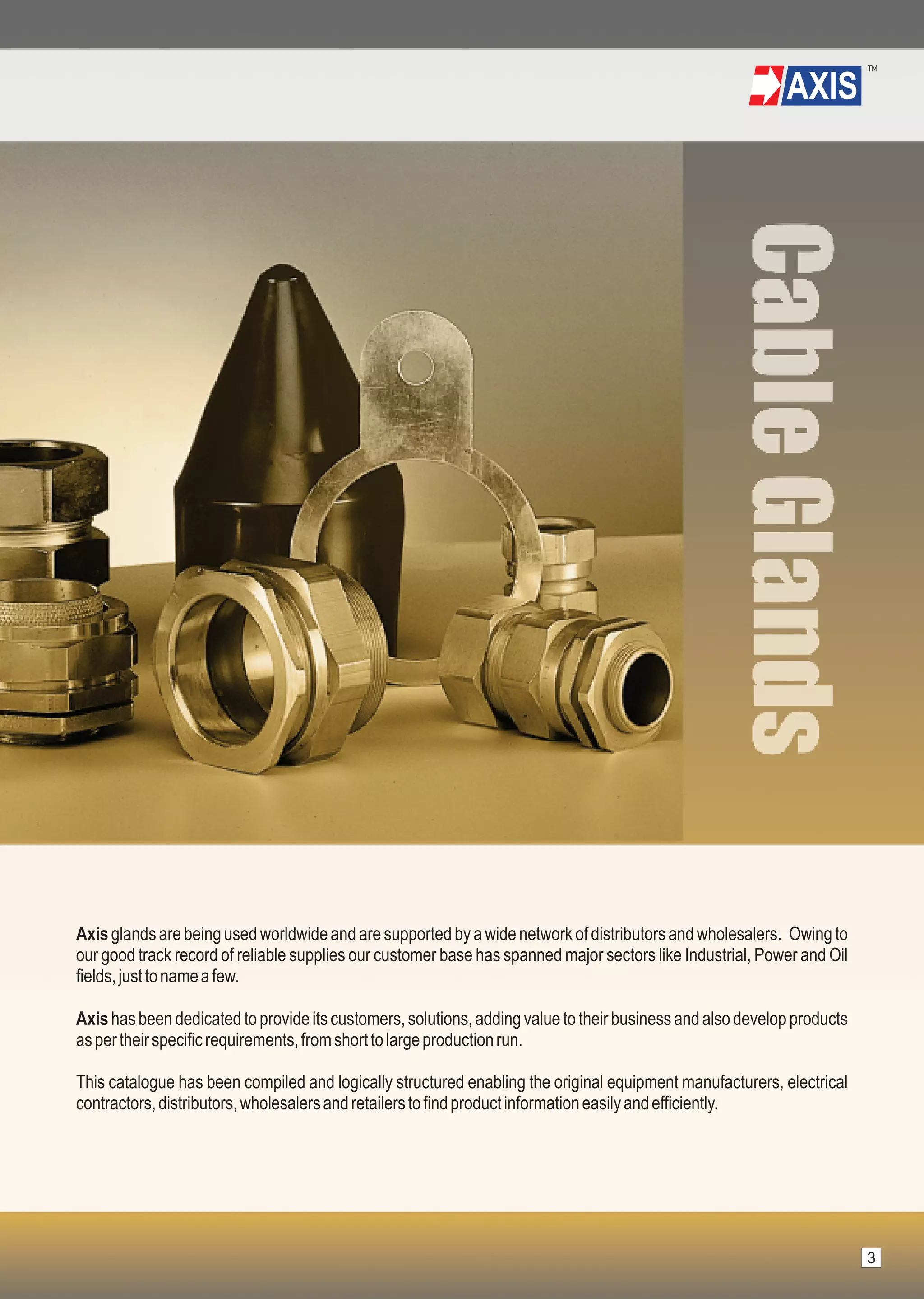 AXIS Cable glands| AKBAR TRADING EST- SAUDI ARABIA| mail@akbartrading.com