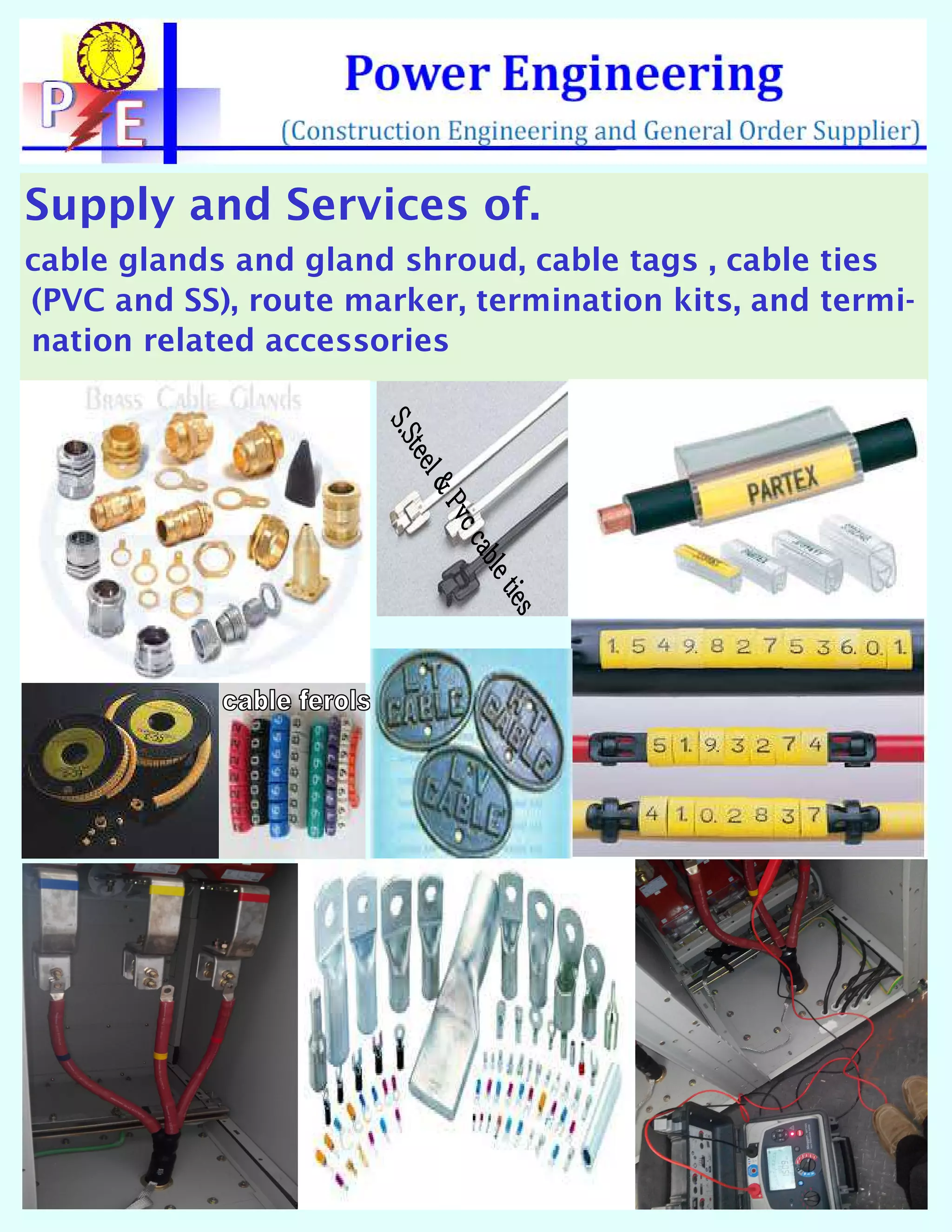 Cable glands and_cable_tags_catalogue | PDF