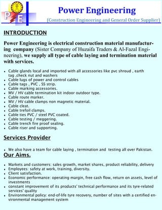 Cable glands and_cable_tags_catalogue | PDF