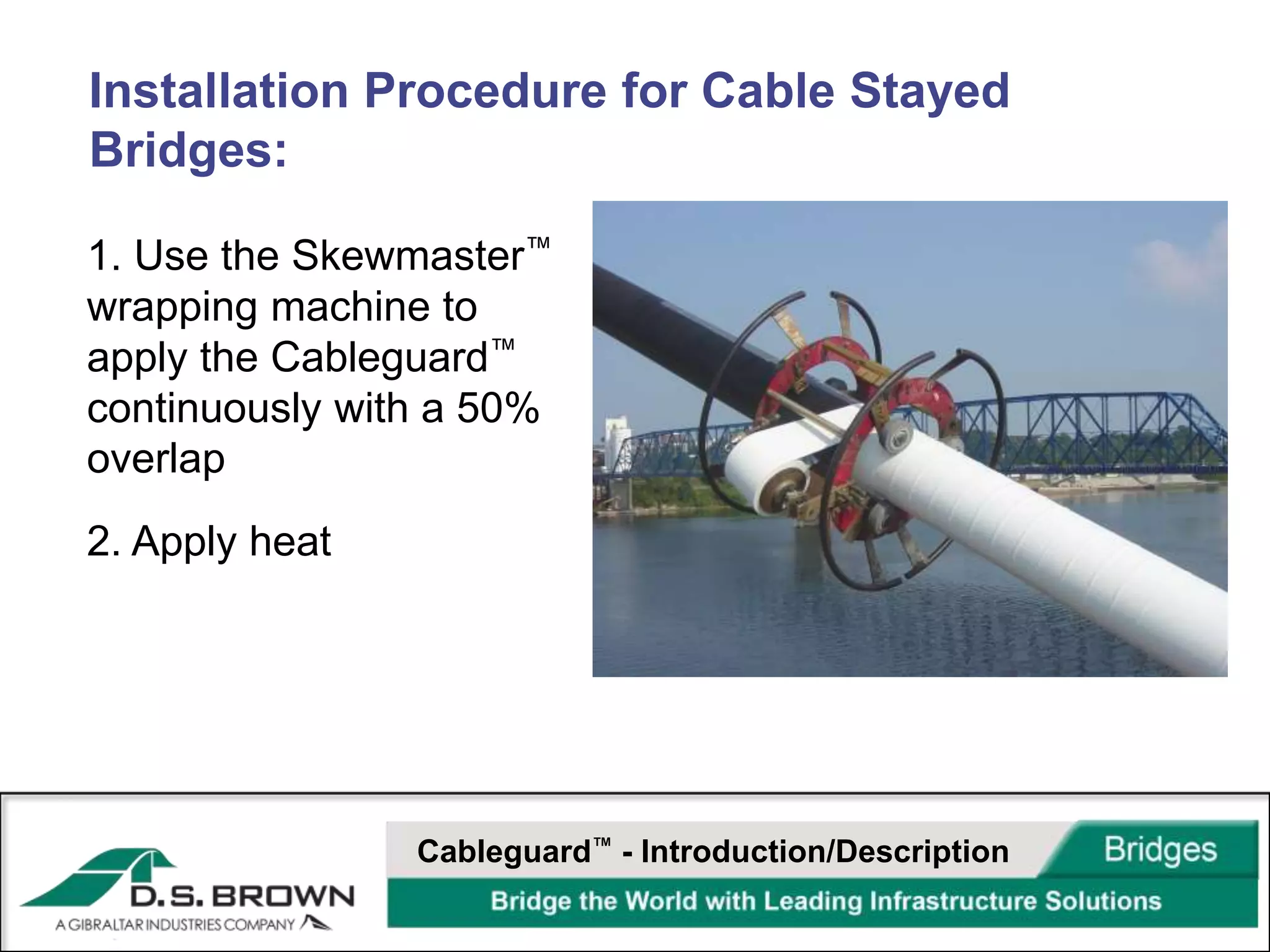 Cableguard™ Elastomeric Cable Wrap System | PPTX