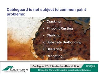 Cableguard™ Elastomeric Cable Wrap System | PPTX