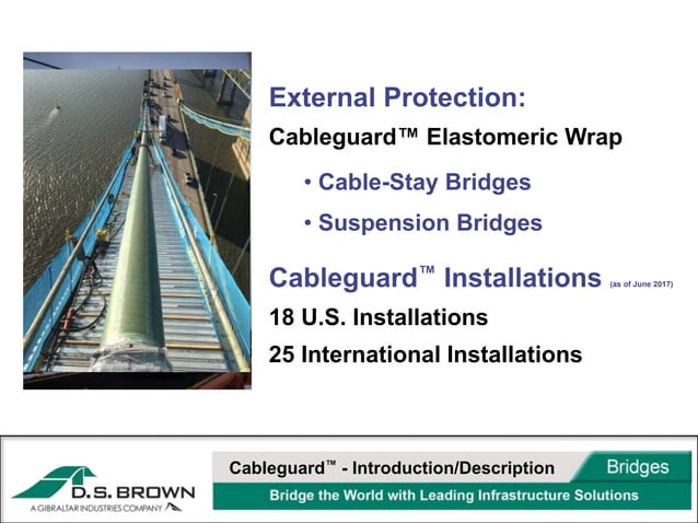Cableguard™ Elastomeric Cable Wrap System | PPTX