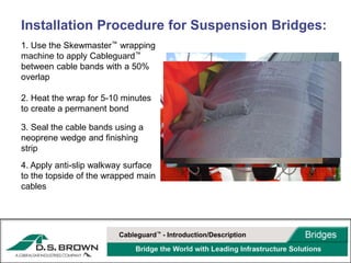 Cableguard™ Elastomeric Cable Wrap System | PPTX