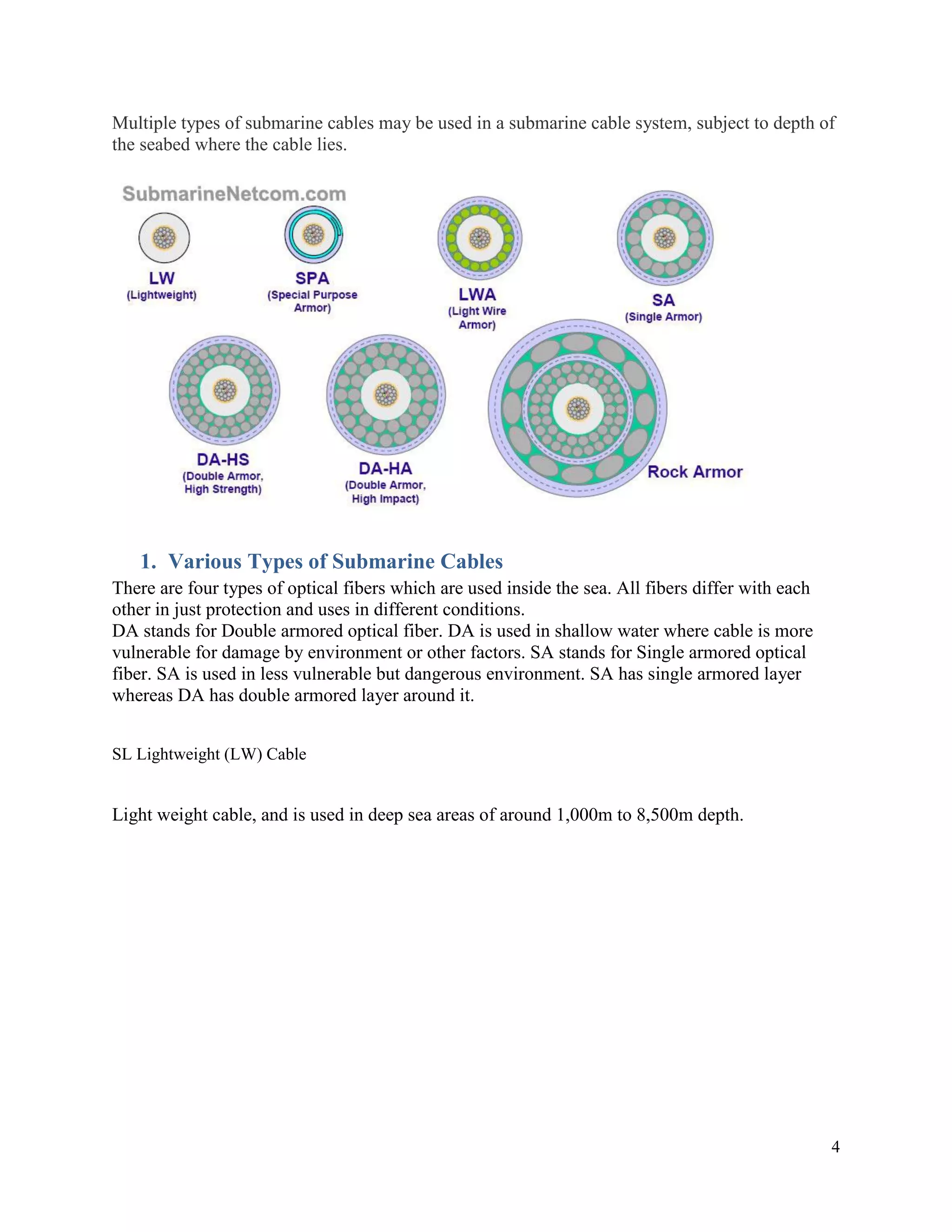 Cable landing station | PDF