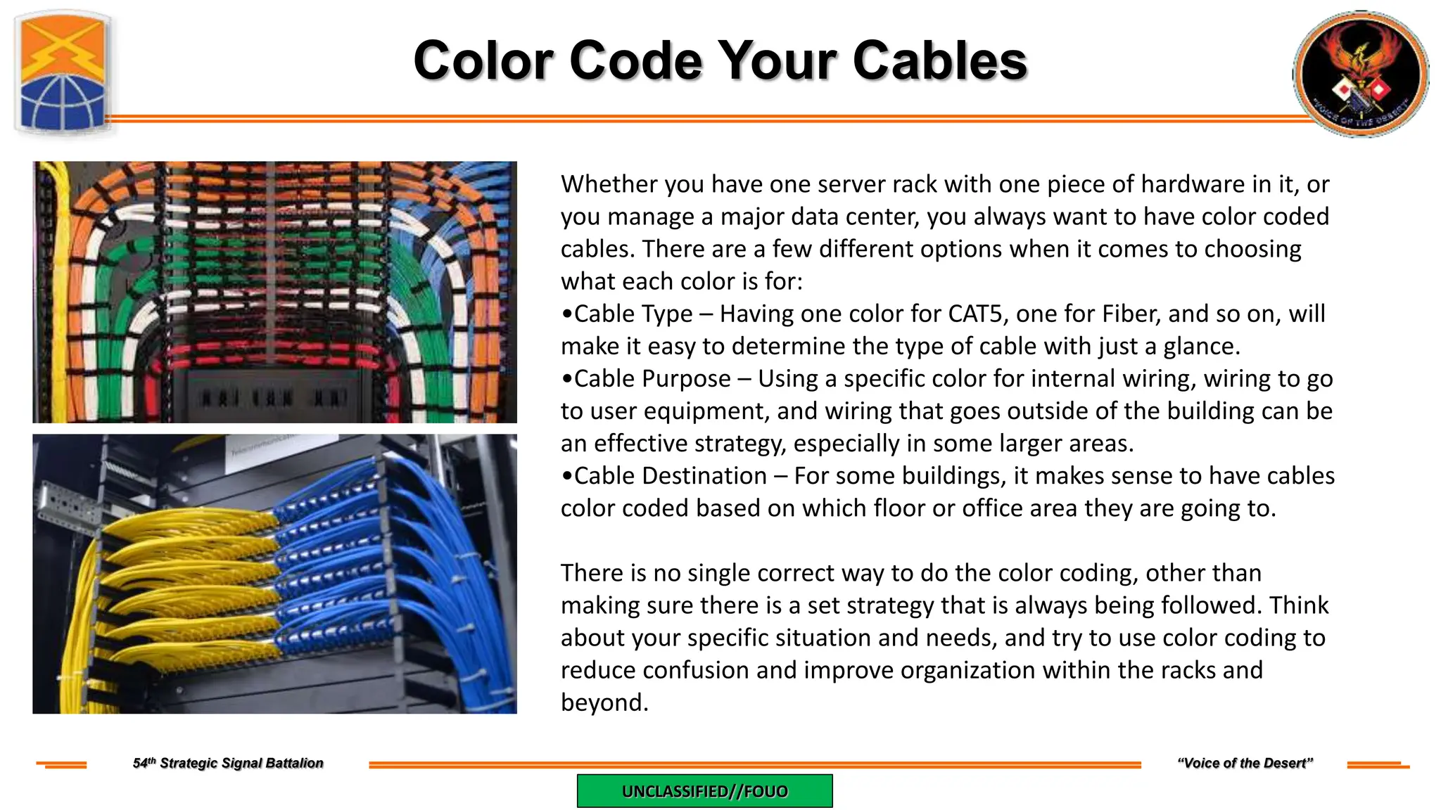 Cable Management Training powerpoint .pptx