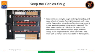 Cable Management Training powerpoint .pptx