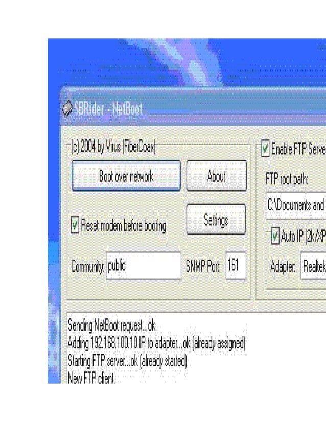 Cable modem hacking how to(2) | PDF