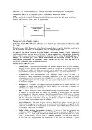 Cable modem hfc | DOCX