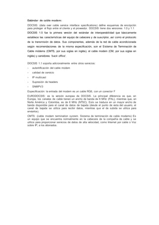 Cable modem hfc | DOCX